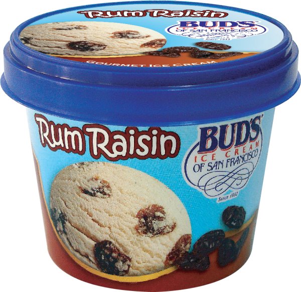 Rum Raisin - budsicecream