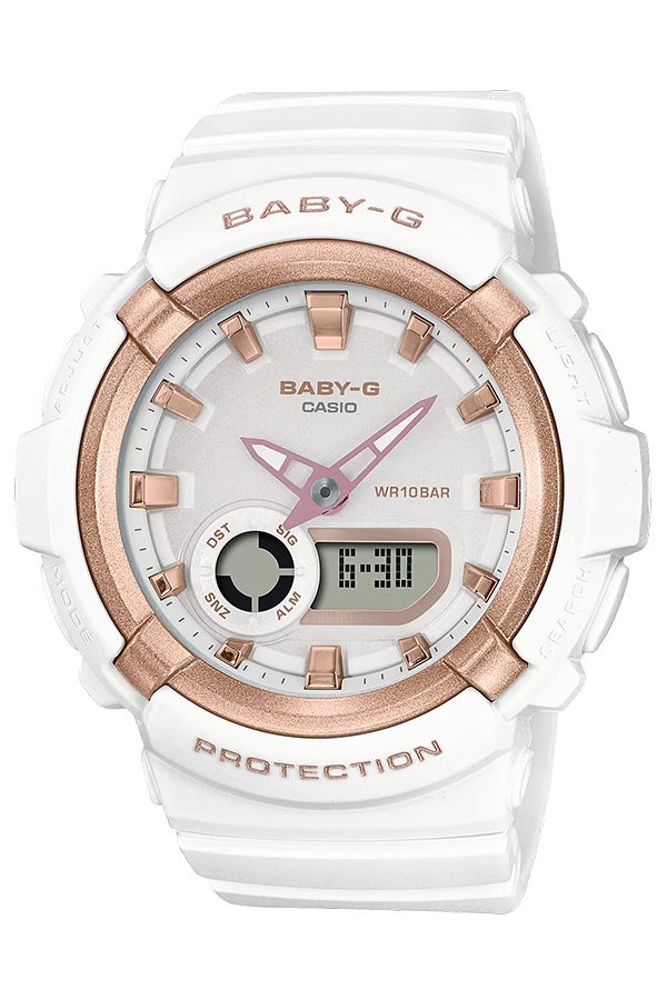 Casio Baby-G นาฬิกาข้อมือผู้หญิง สายเรซิ่น รุ่น BGA-280BA-4A ...