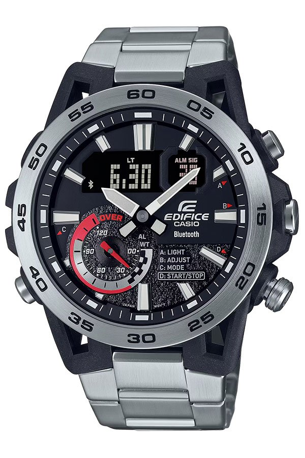 Casio Edifice นาฬิกาข้อมือผู้ชาย ECB-40D-1A - timekeepershop