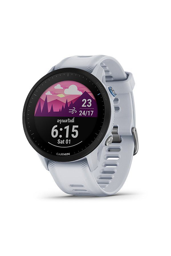 GARMIN FORERUNNER 955 WHITESTONE - timekeepershop