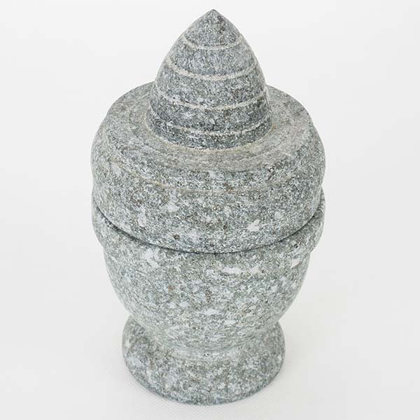 Stone cup with lid Assorted 4" - chaokohhotelsupplies