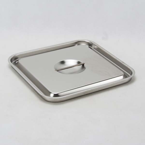 Bain-marie lid ,heavy,s/s, 24.0x24.0 cm. - chaokohhotelsupplies