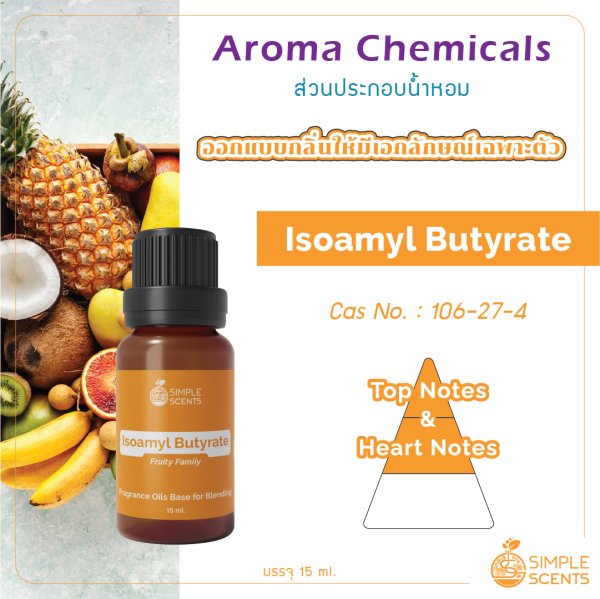 Aroma Chemicals : Isoamyl Butyrate - simplescentsdiy