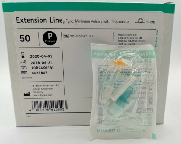 ชุดต่อฉีดยา Minimum Volume Extension - B Braun - ruangwitmedical
