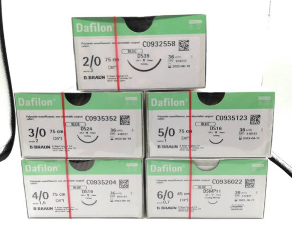 เข็มติดไนลอน Dafilon B-Braun เยอรมัน - ruangwitmedical
