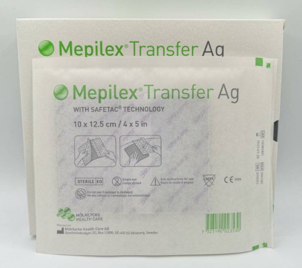 Mepilex Transfer Ag 7.5x8.5cm - ruangwitmedical
