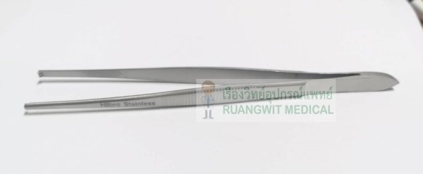 Stille Tissue Forcep 2x3T 15cm - Hilbro (12.0136.15) - ruangwitmedical