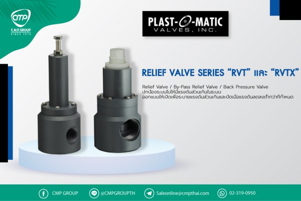 RELIEF VALVE SERIES”RVT” และ “RVTX” - cmpthai