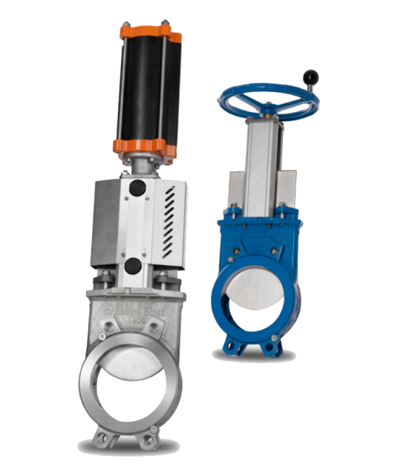 MV EBRO ARMATUREN Knife Gate Valves - pneuma