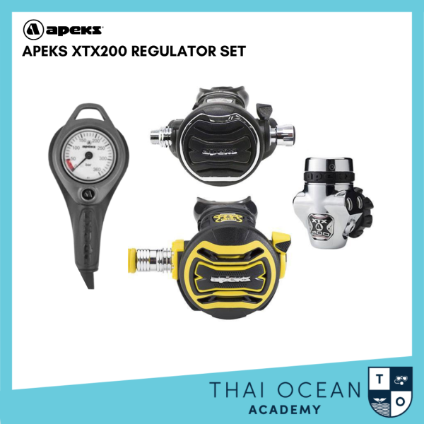 Apeks XTX 200 Regulator Set | Thai Ocean Academy - thaioceanacademy