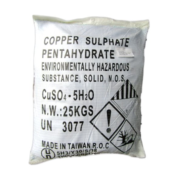 COPPER SULPHATE PENTAHYDRATE 98% TECH GRADE - cosmos-supply