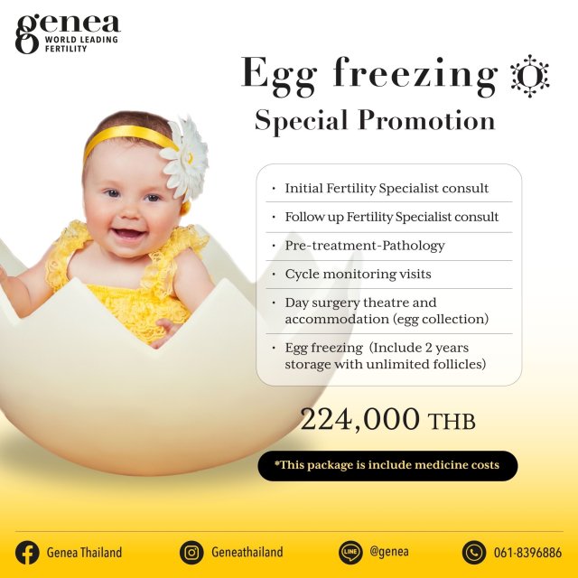 Package Prices - Genea Thailand | World Leading Fertility Clinic in ...