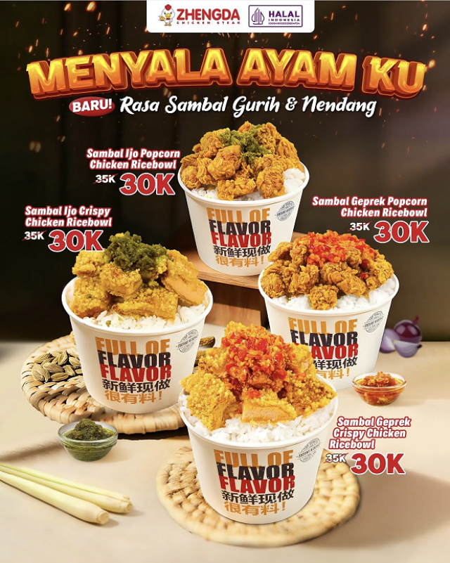 ZHENGDA Chicken Steak: No.1 Juicy Chicken Steak in Indonesia