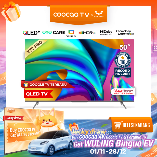 Coocaa 43Z72 Google TV