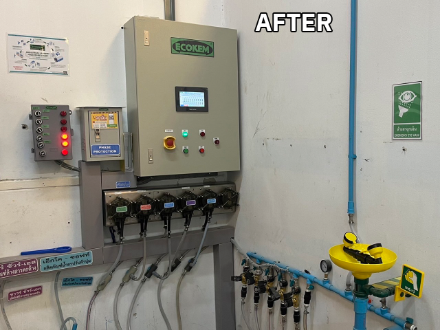 Automatic Laundry Chemical Dispensing System ﻿Installation & Development