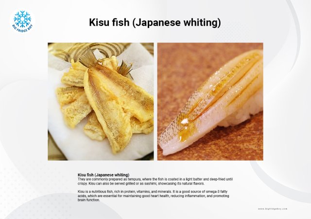 A Culinary Delight in Tempura "Kisu Fish" (Japanese Whiting)